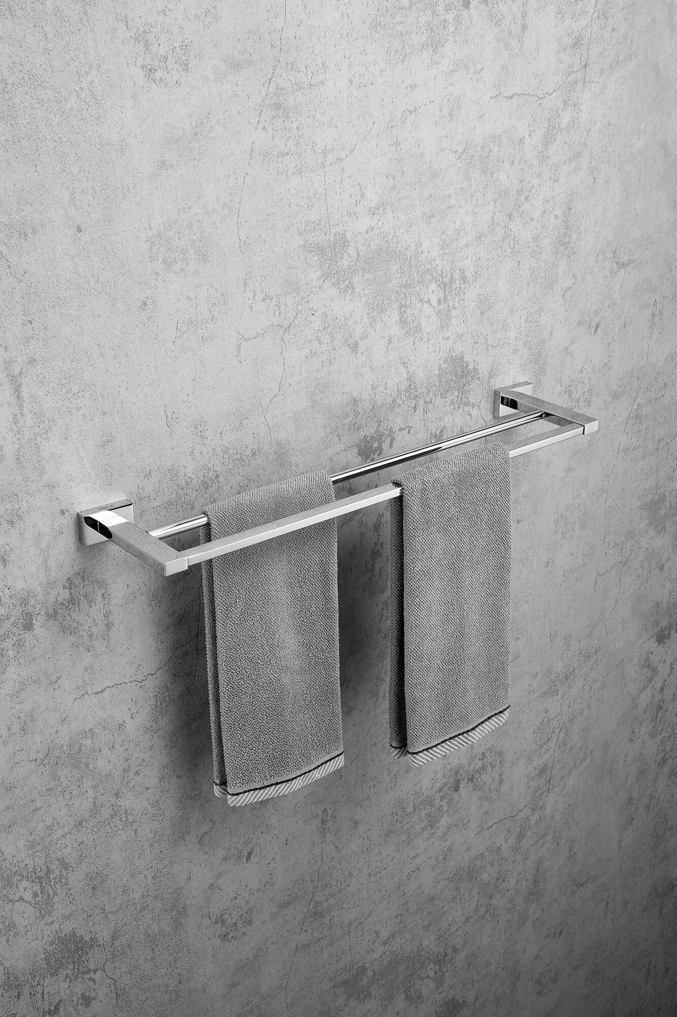 Держатель для полотенец настенный из нержавеющей стали, хром Belz B90209