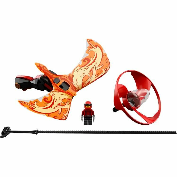 LEGO Ninjago KAI Пламя Энергия Мифический дракон Мастер Снятие стресса Фигурки для конструкторов 0 300 шт. 70647