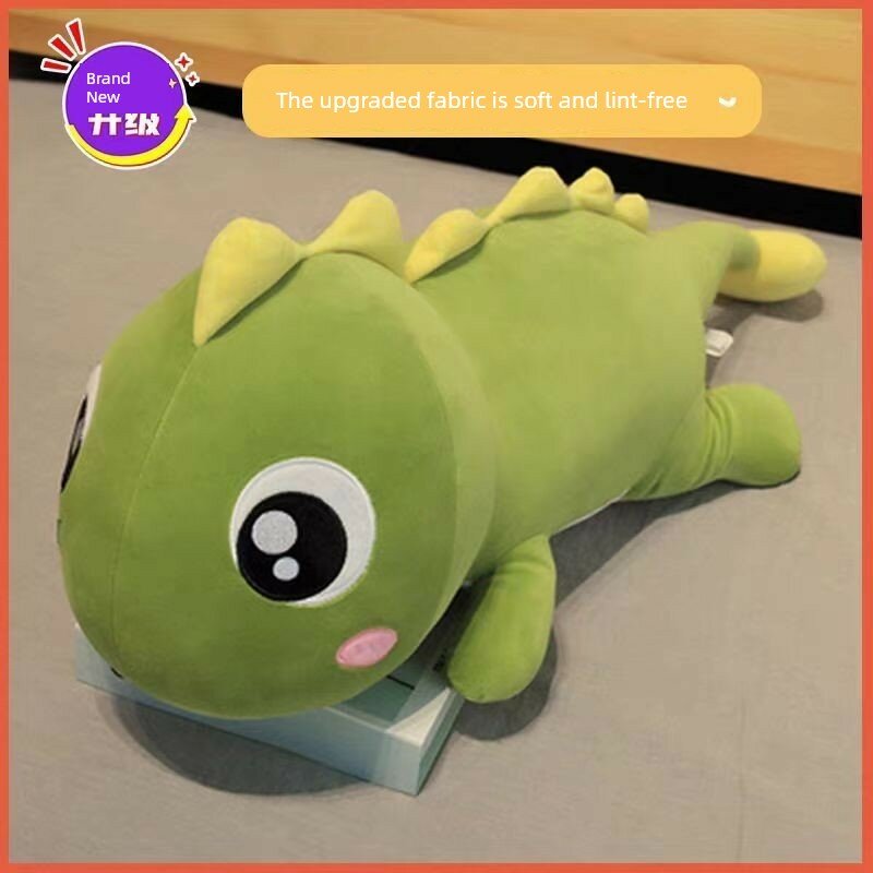 Плюшевая игрушка-динозавр для сна на кровати, подушка с длинными ногами, мягкая кукла, подарок на день рождения для