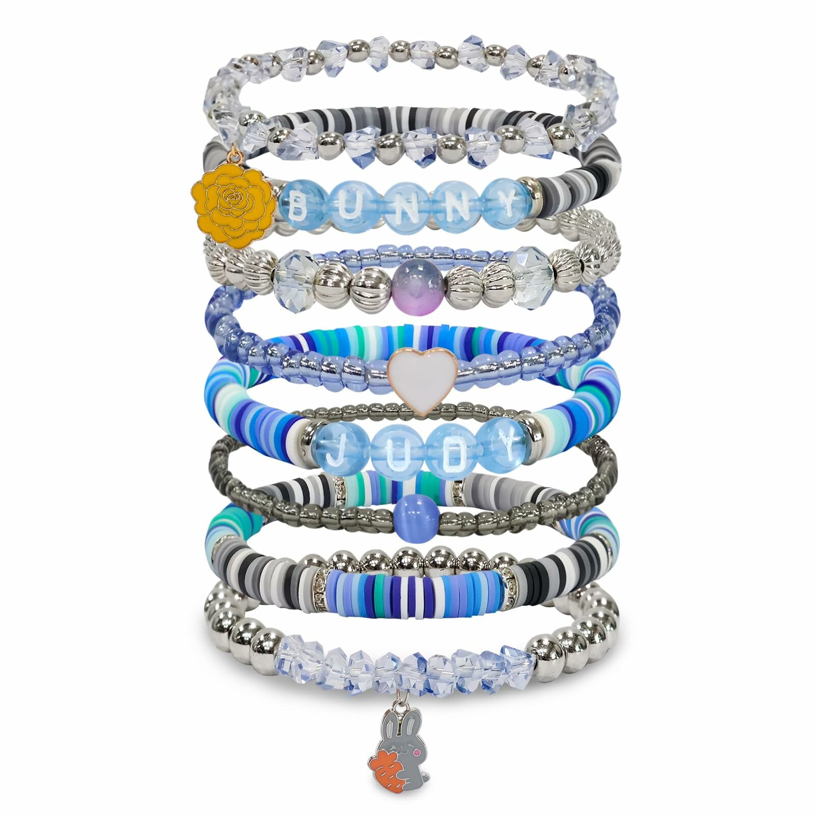 Браслеты, подходящие для поклонников «Зверополиса», эластичные браслеты с подвесками, подарки на день рождения, Рождество для женщин, мужчин и пар, браслеты дружбы, аксессуары для костюмов Лисы для поклонников Ника