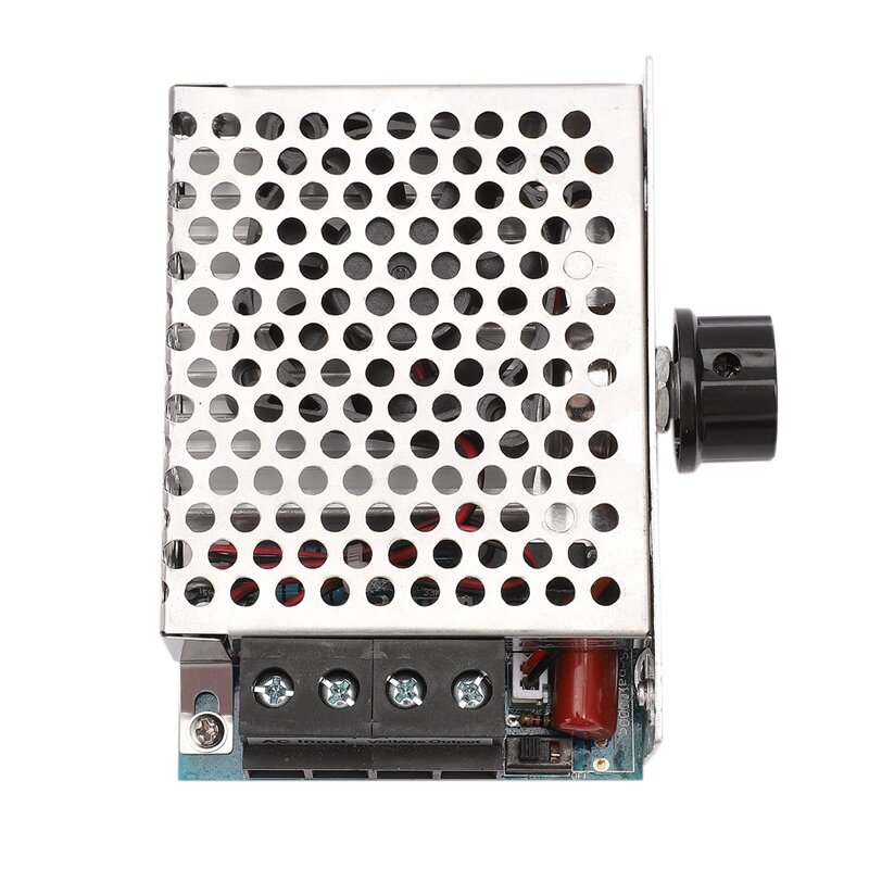 10000 Вт Высокая мощность SCR Регулятор напряжения Регулятор скорости Переключатель управления температурой Диммер Термостат Вентилятор охлаждения 110 В 220 В переменного тока