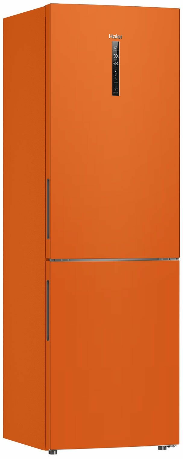 Двухкамерный холодильник Haier C2F636CORGU1 No frost, оранжевый — фото 1