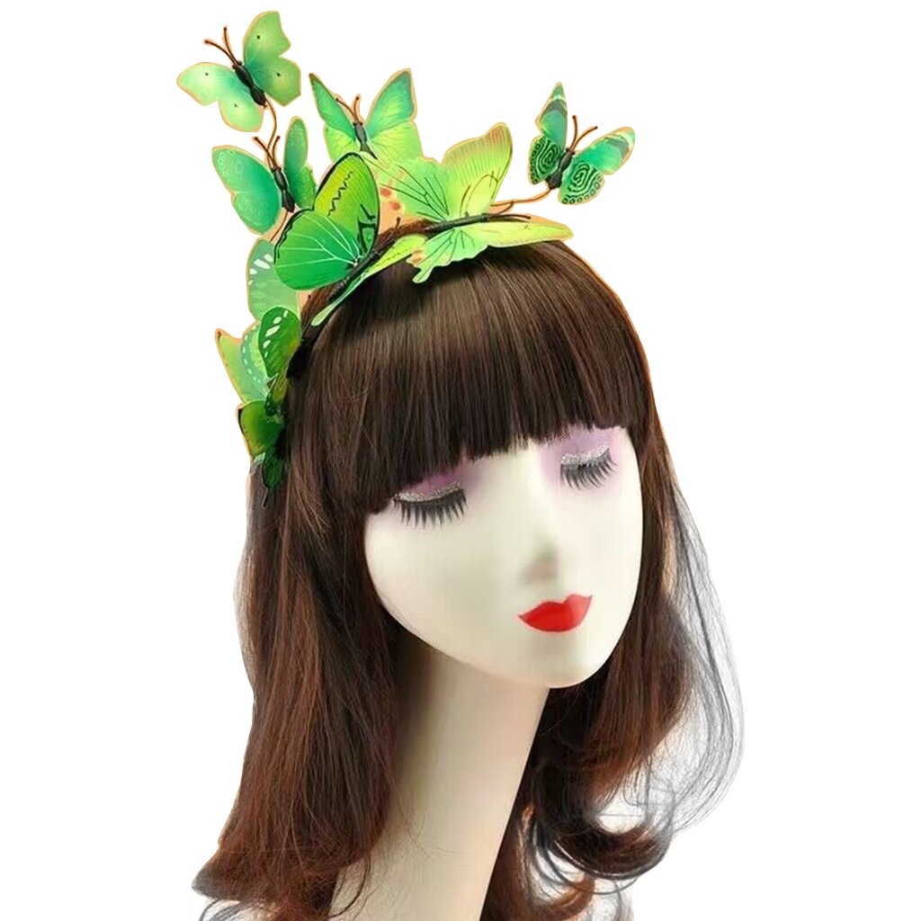 Butterfly Headpiece Party Hat Butterfly Fascinator Hat Butterfly Headbands