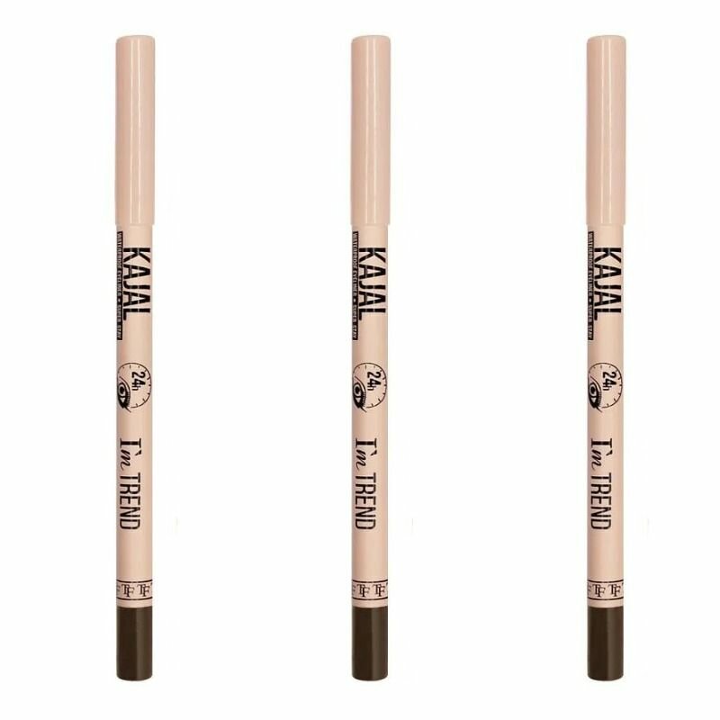 TF Cosmetics Карандаш кайял для глаз Super stay I'm trend тон 004 шоколадное-мерцание, 3 шт