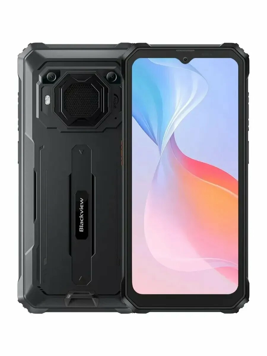 Смартфон BlackView BV6200 Plus 8/256Gb 6.56" 13 МП Black Черный