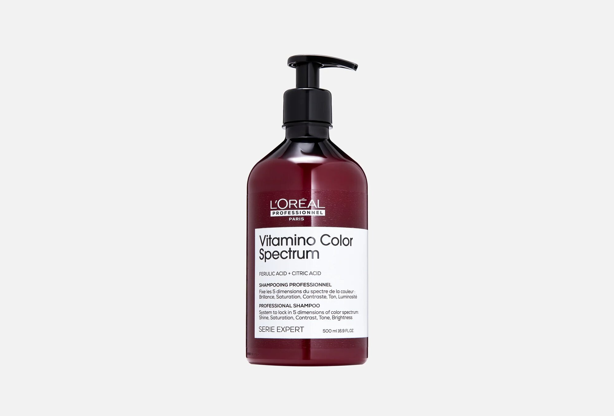 Шампунь L'Oreal Professionnel Vitamino Color Spectrum Без сульфатов, для всех типов окрашенных волос, 500 мл