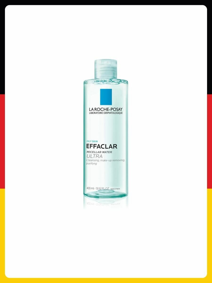Вода мицеллярная La Roche-Posay Effaclar Ultra Cleansing Micellar Water for Problematic Skin, Acne, 400 мл