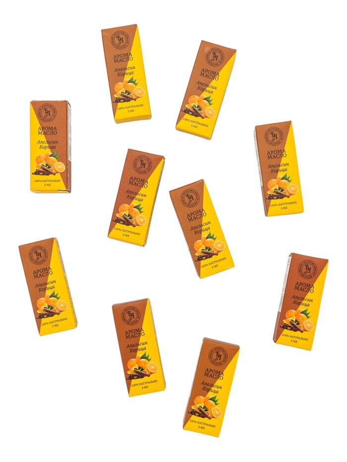 Эфирное масло «Апельсин-корица», 5 мл (набор 10 шт.)
