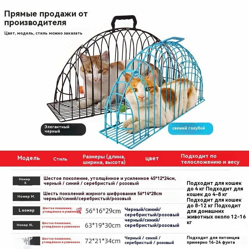 Клетка для мытья кошек