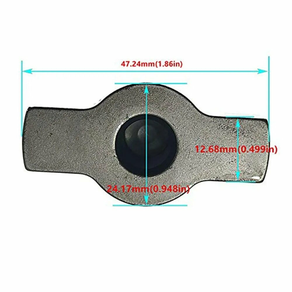 1/2-дюймовая наковальня N415874 из легированной стали со стопорным штифтом для беспроводного ударного гайковерта DCF899 DCF899B DCF899M1 DCF899P1 DCF899P2