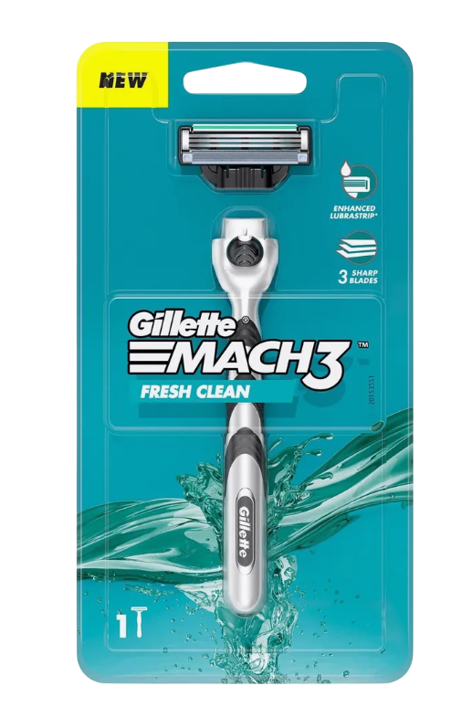 GILLETTE MACH 3 (станок+1 кассета)