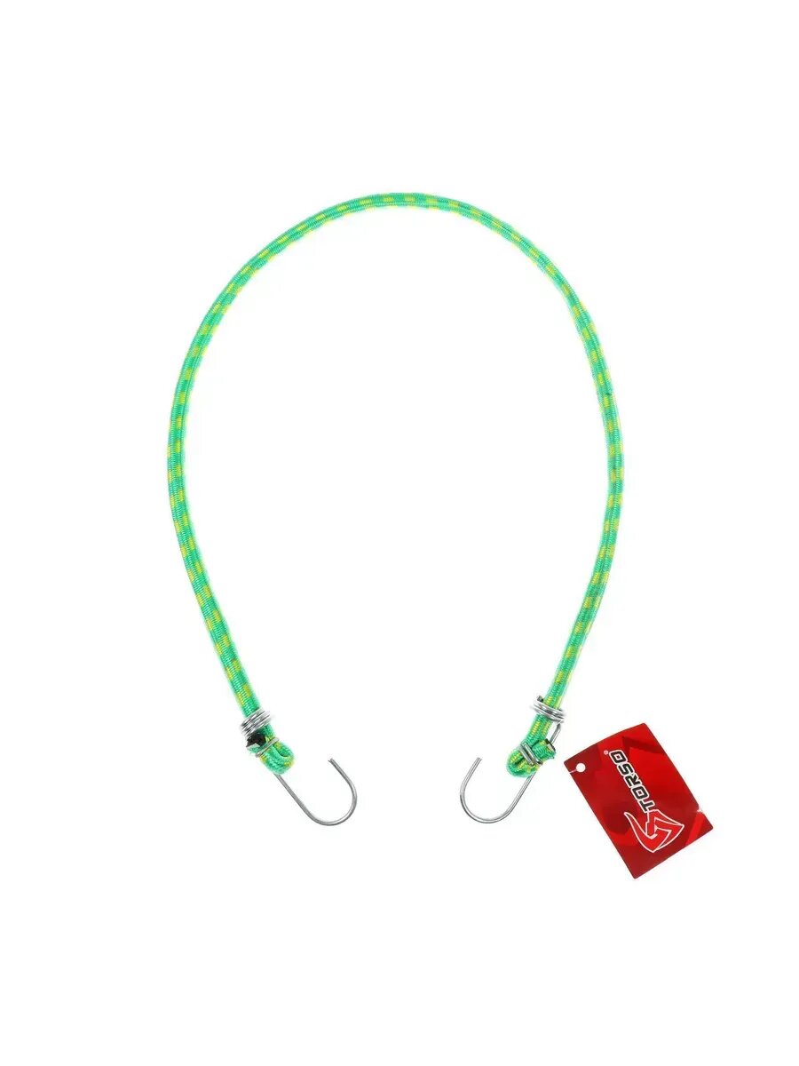 Резинка для крепления багажа 80 см металлические крючки