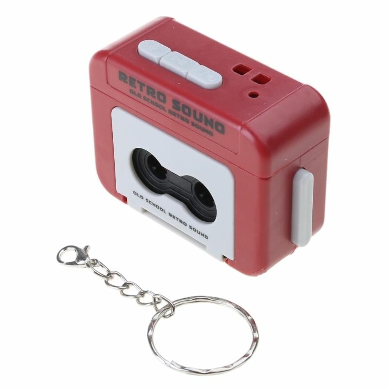 Мини-ретро-рекордер-Красный