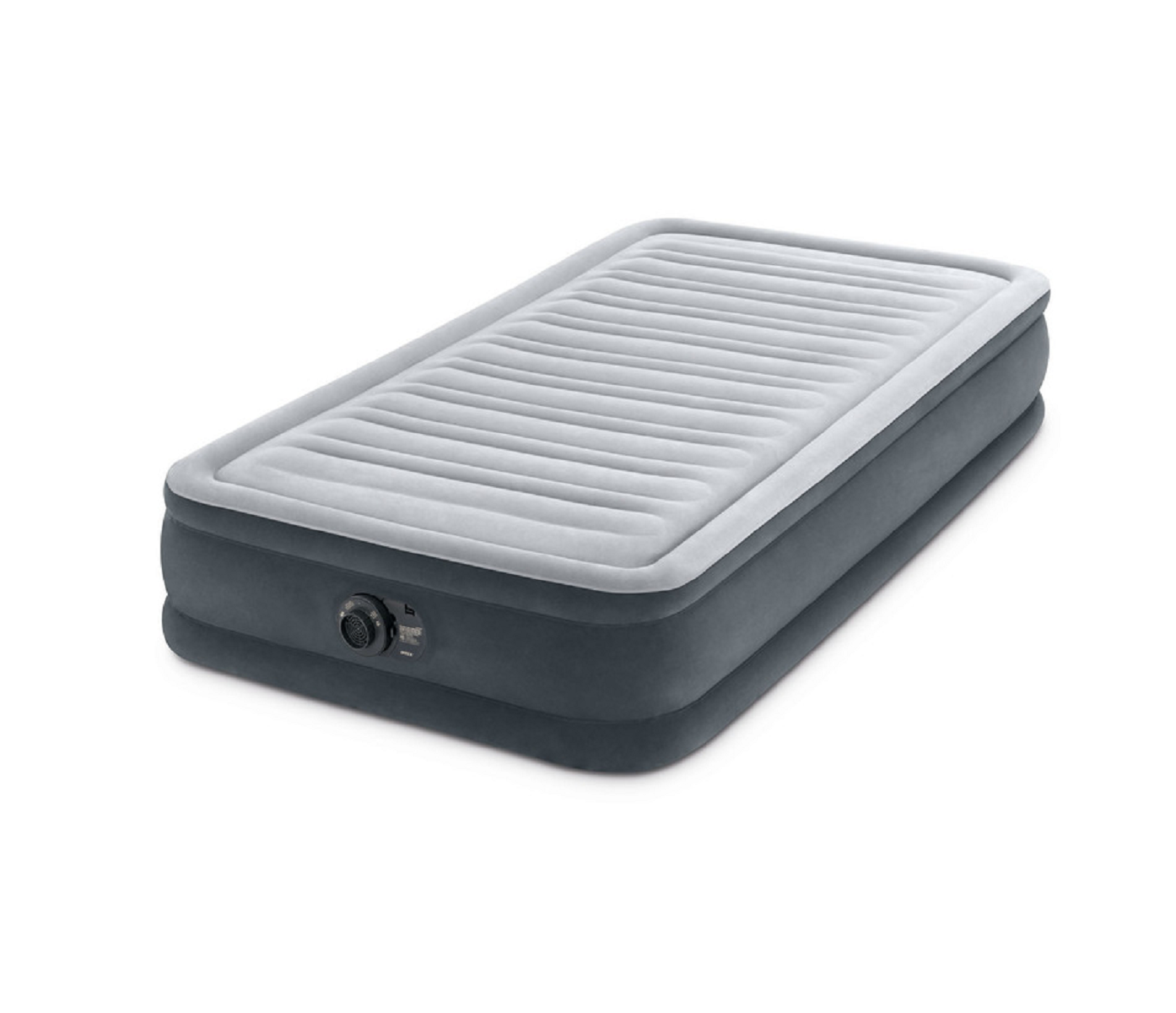 Надувная односпальная кровать для сна с насосом 220В, 99х191х33см, Intex 67766