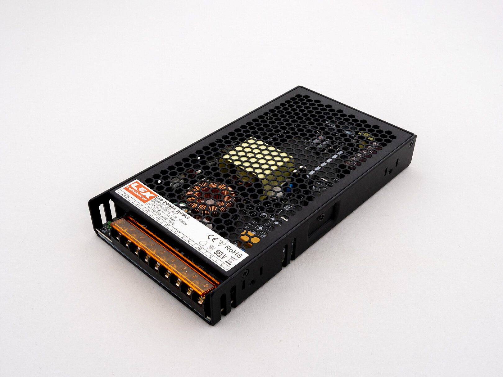 Блок питания для светодиодов LUXDriver 24 В 360 Вт, 15 А, для светодиодной ленты