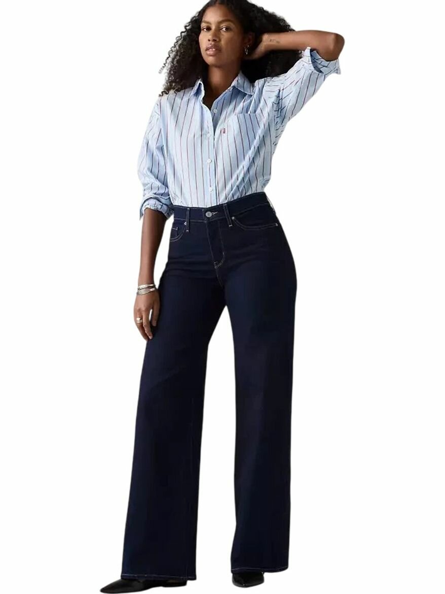 Джинсы широкие Levi's Women 318 Shaping Wide Leg Jeans