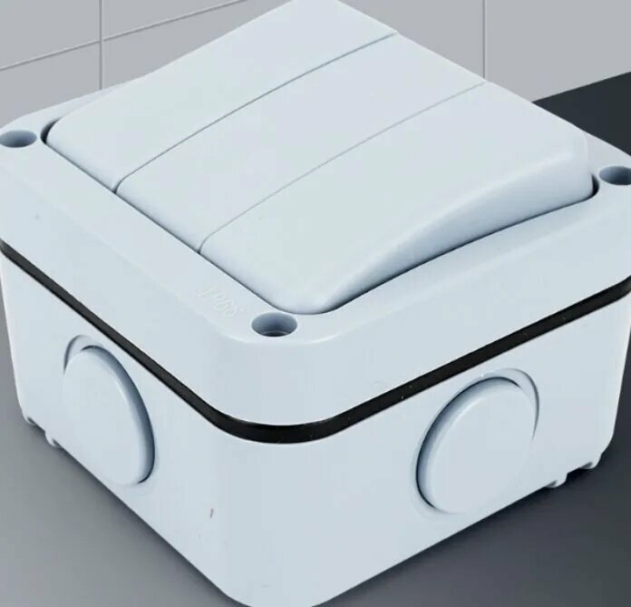 Герметичный уличный выключатель IP66 для наружной установки