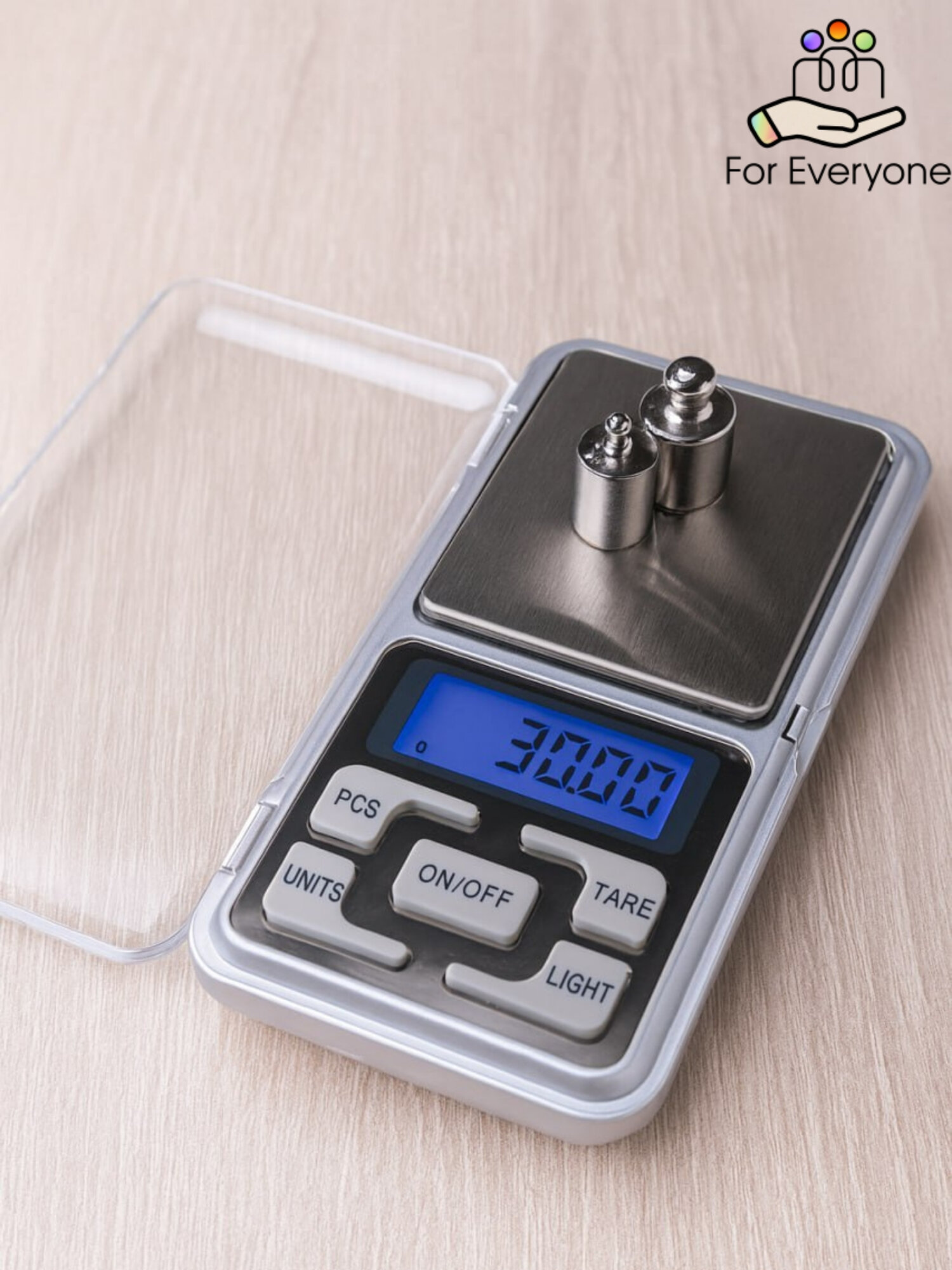 Электронные ювелирные весы Scale 0.1-200 грамм с LCD-дисплеем — карманные сверхточные весы для драгоценностей