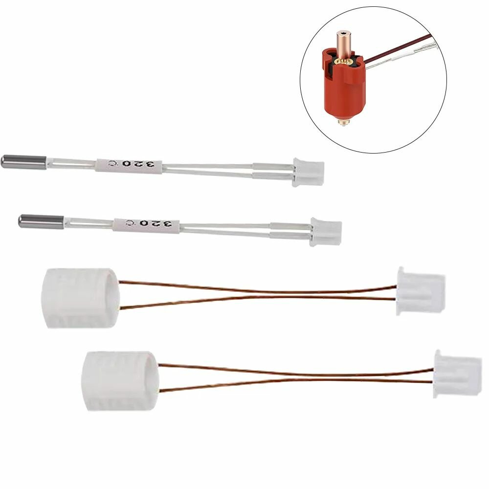 Для керамического нагревателя K1 K1C K1 MAX Ender 3 V3 Se Ke, нагревательная трубка для хотэнда K1 Max, 24 В, 60 Вт, высокая теплопроводность.