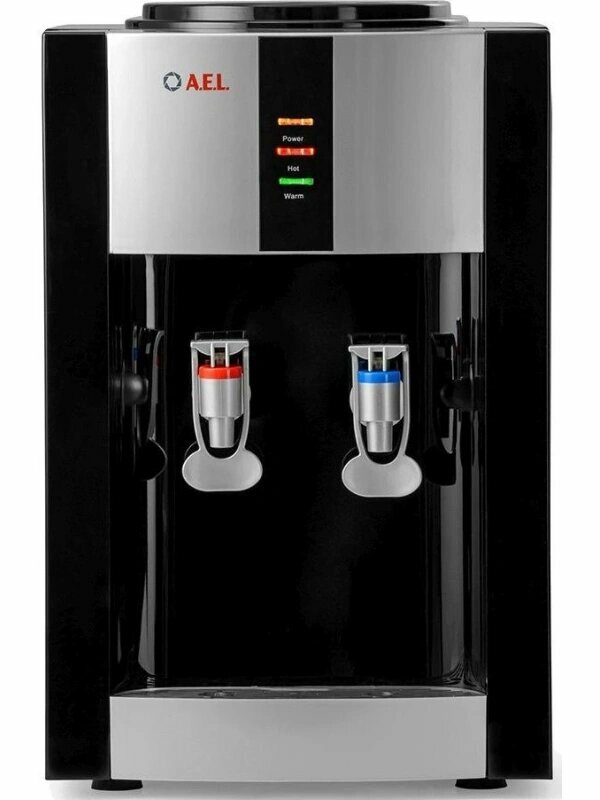 Кулер AEL TC-AEL-47 настольный компрессорный черный/серебристый (00377)