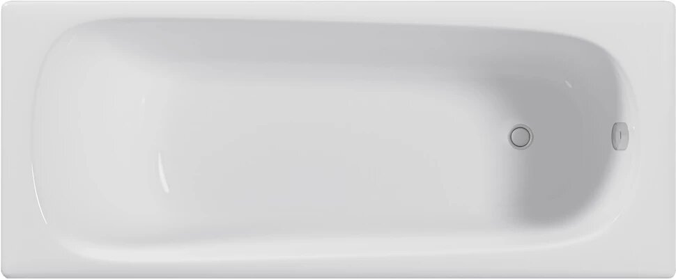 Ванна чугунная Delice Continental DLR230640 120x70 см, белый
