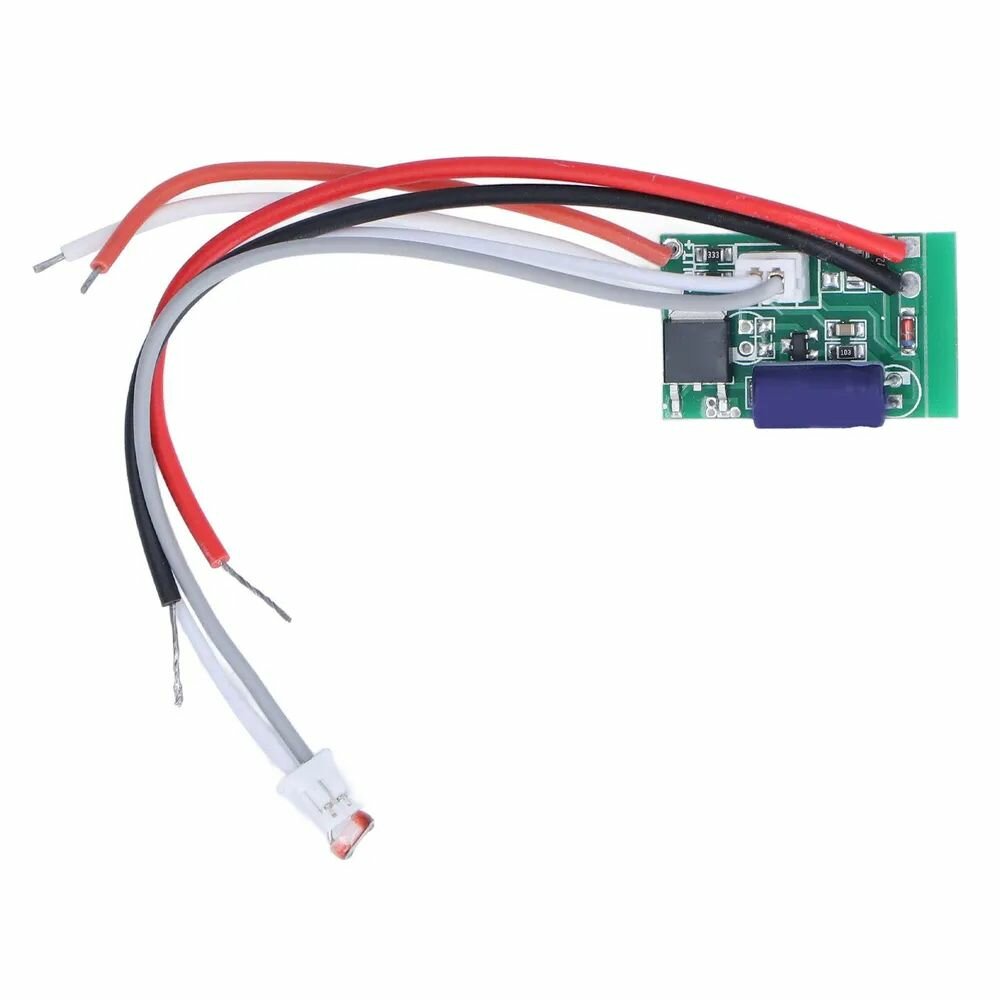 Автоматический выключатель освещения с датчиком света для солнечных панелей низкого напряжения, включается в темноте, светодиодная плата с фоторезистором