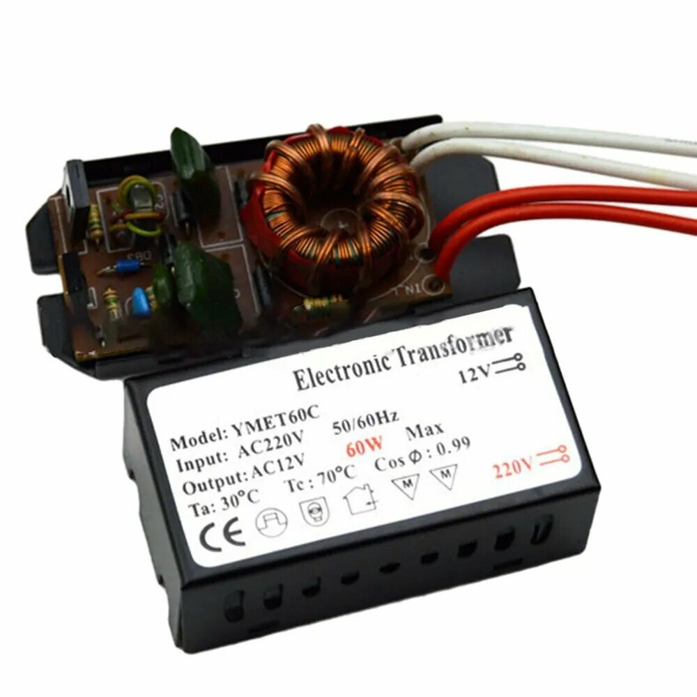 Галогенный/Ксеноновый Электронный Трансформаторный Выход 220V Input/12 для выходного Трансформатора переменного тока