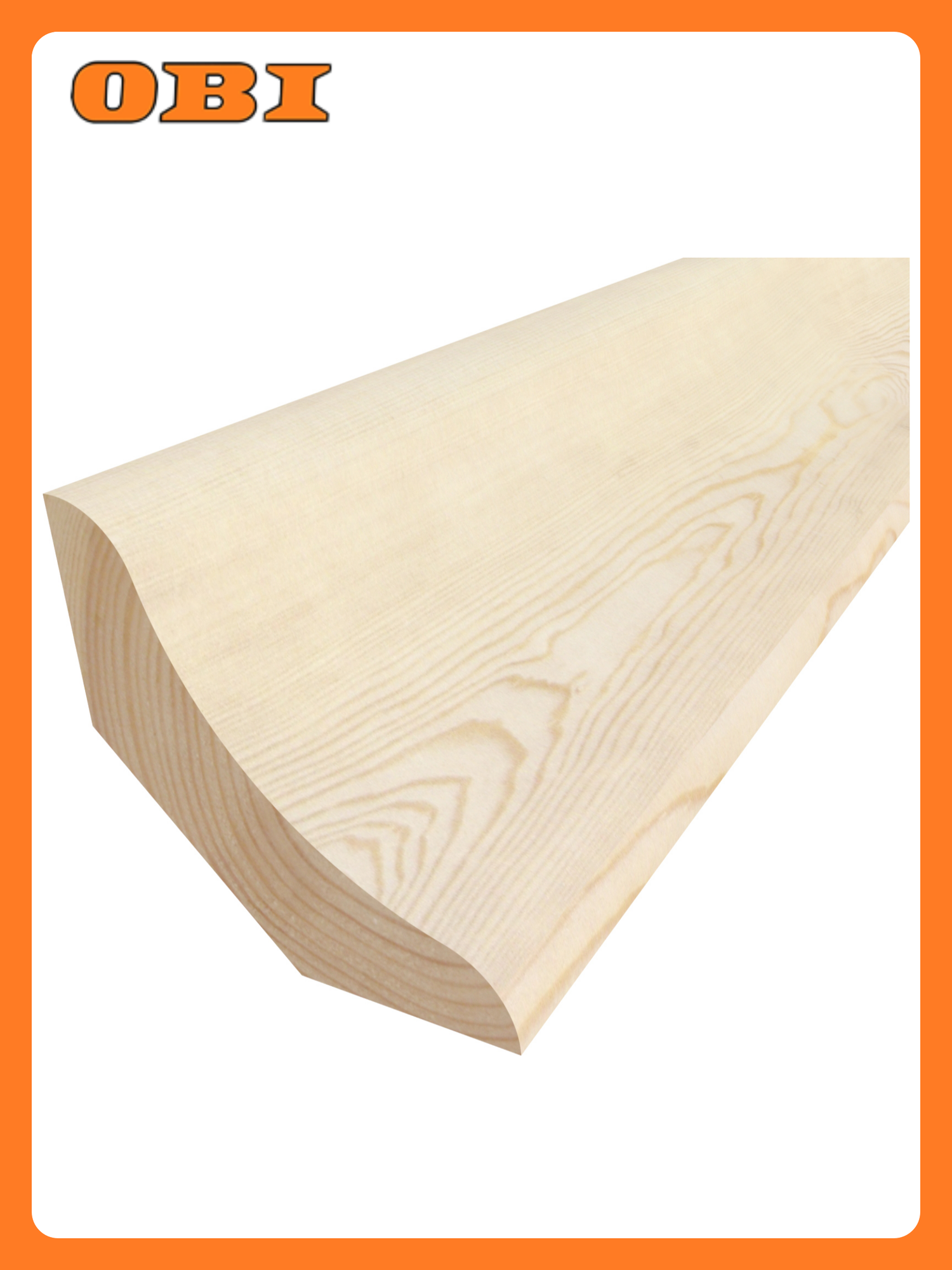 Напольный плинтус Сосна 2200х40х12 мм