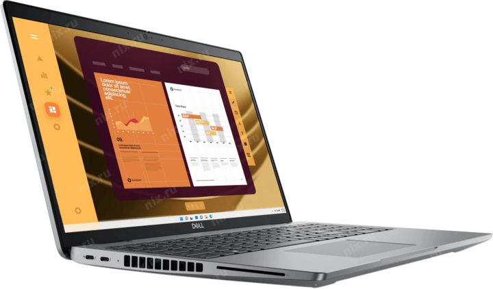 Ноутбук Dell Latitude 5550 Core i7 1355U 16Gb SSD512Gb Intel Iris Xe graphics 15.6" IPS FHD (1920x1080) Linux grey WiFi