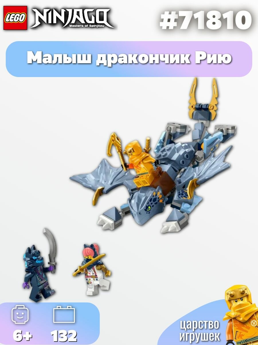 Конструктор LEGO Ninjago Молодой дракон Райю, 71810