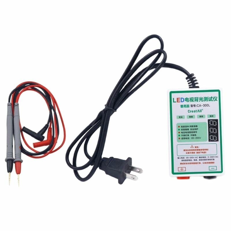 Прибор для тестирования светодиодов без ЖК-экрана CA300V-CA 300L plus meter pen Puliang