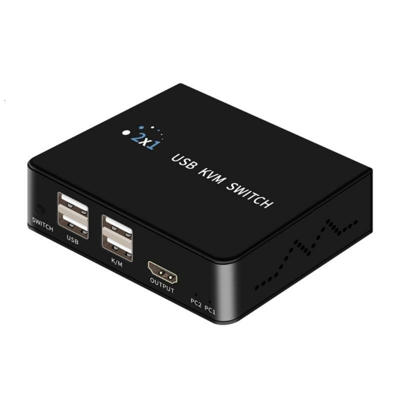 Корпус USB KVM-переключателя для 2 ПК