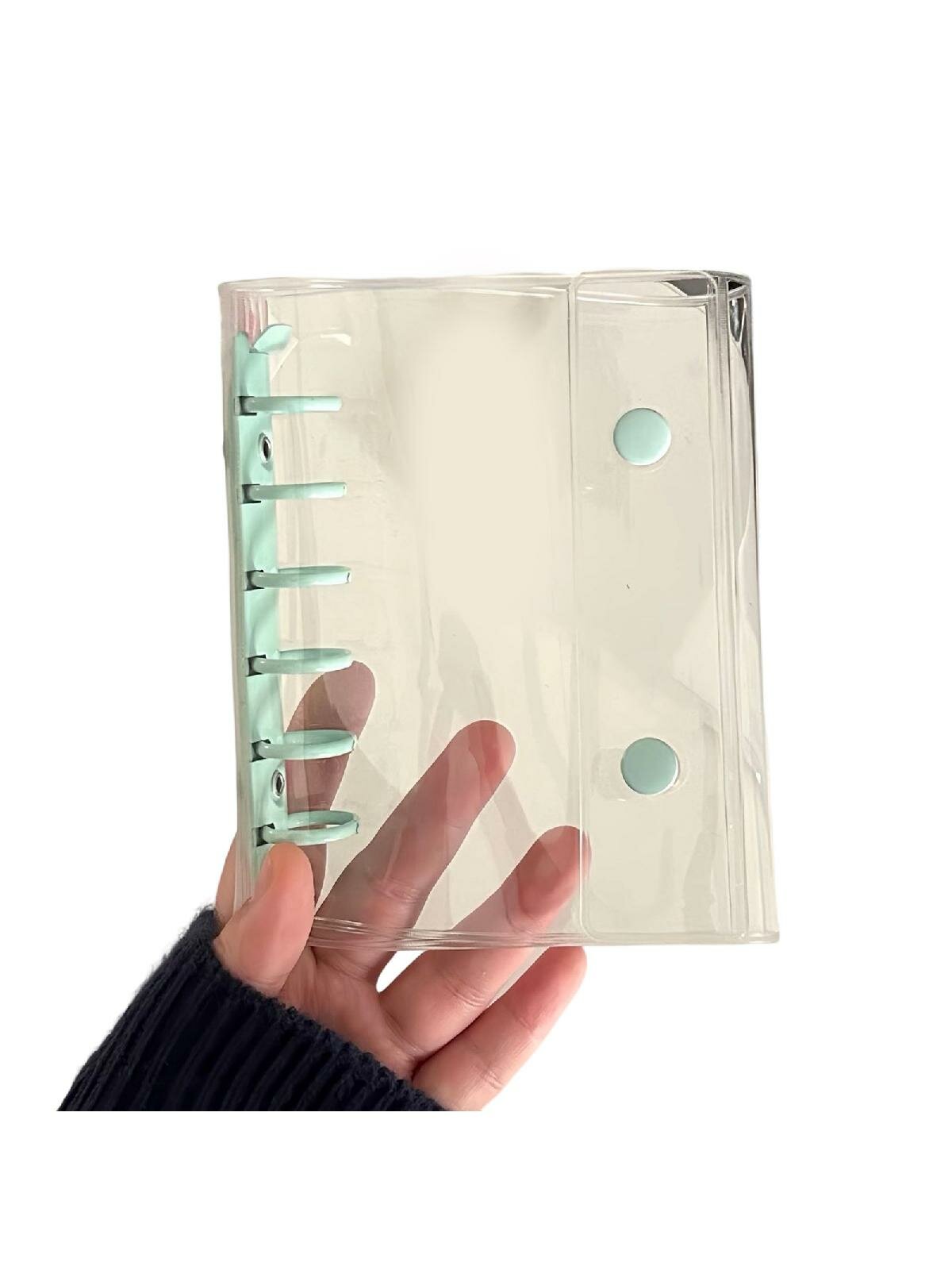 Обложки для альбомов из ПВХ с 6 отверстиями, 6 колец, обложка для блокнотов многоразового использования