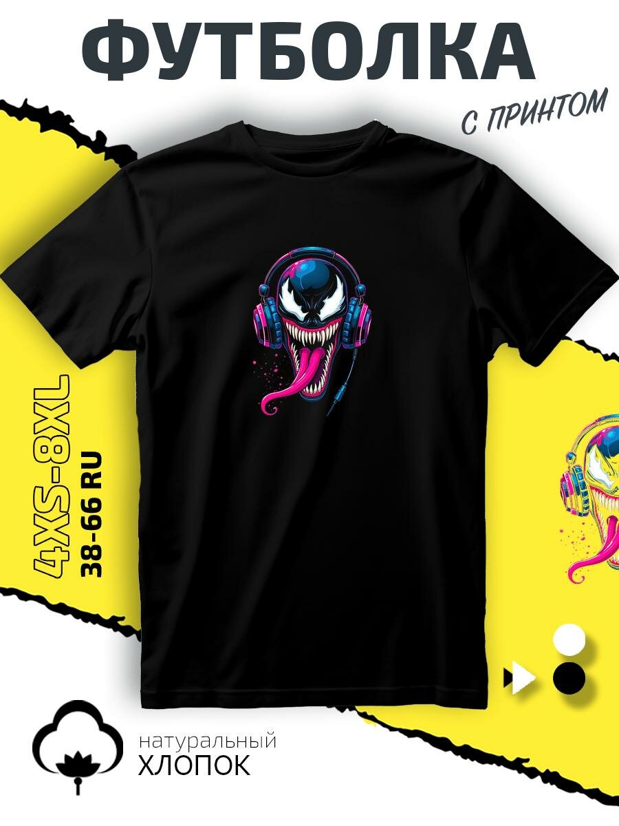 Футболка Веном комиксы Marvel антигерой