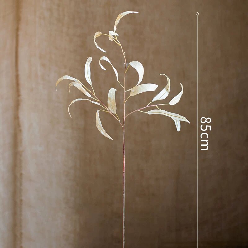 Искусственные листья эвкалипта осенних оттенков, имитация зелени, листья эвкалипта, набор для создания туманного