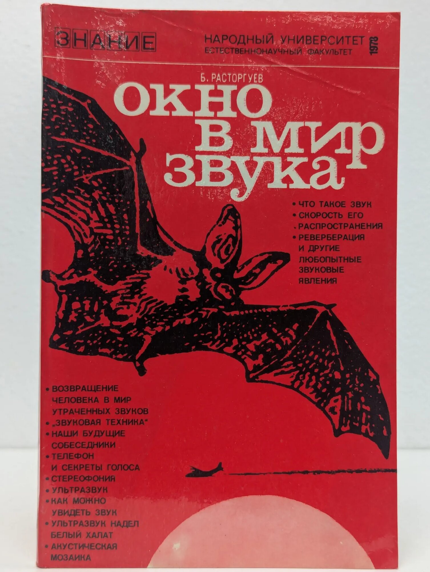 Окно в мир звука Расторгуев Борис Петрович 1978