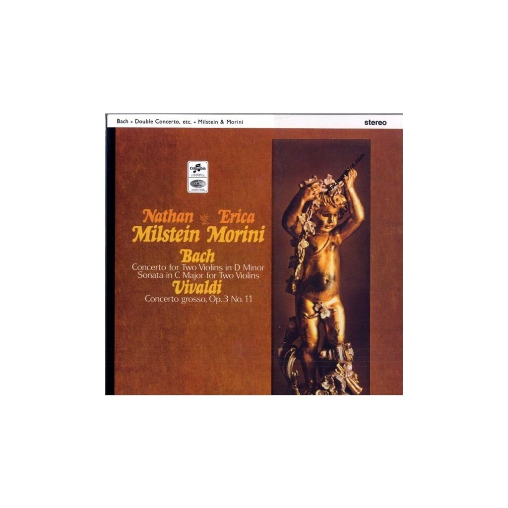 Виниловая пластинка Bach - Concerto for Two Violins in D minor - Sonata in C Major for Two Violins Vivaldi - Concerto grosso, Op 3 No. 11 (1 LP)