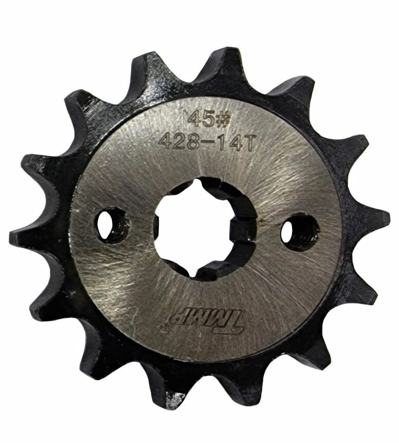 Звезда ведущая 428-14T мопед DELTA, ALPHA, питбайк TTR110, TTR125 TH7mm