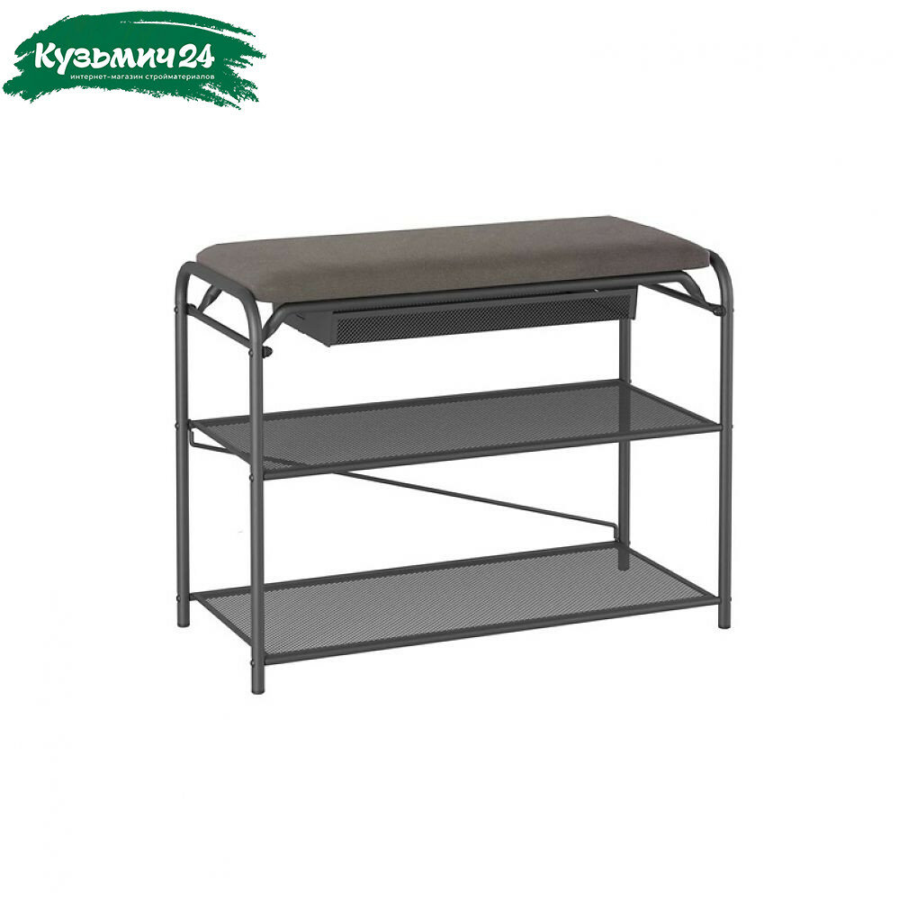 Подставка для обуви ЗМИ Гранада 23В_НБК графит 31х50х65 см