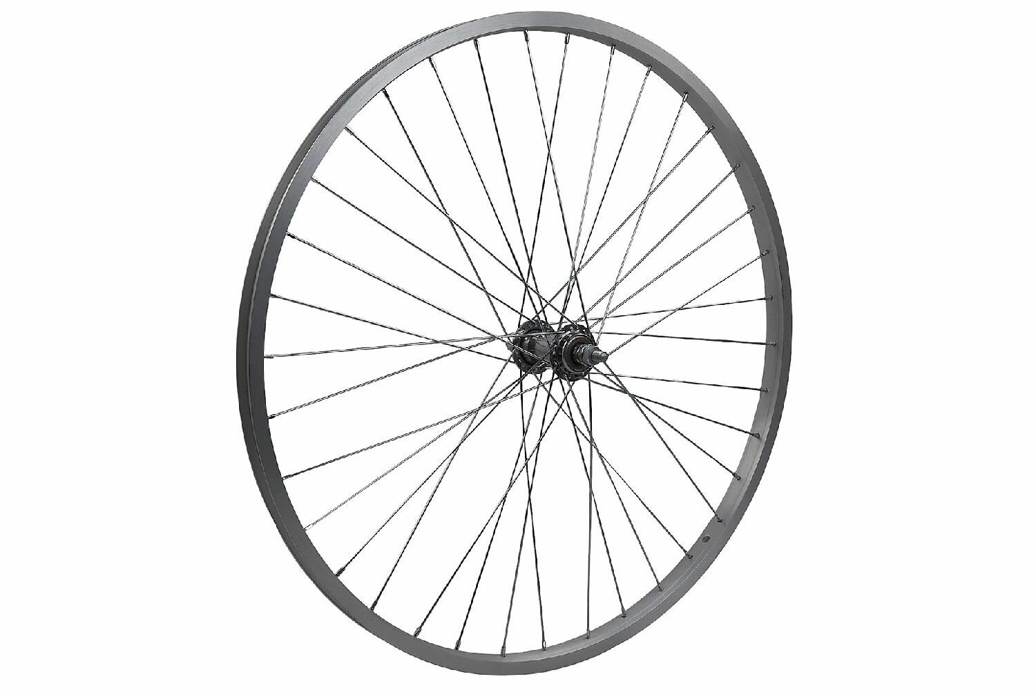 Обод 26" передний (алюм) в сборе с втулк.