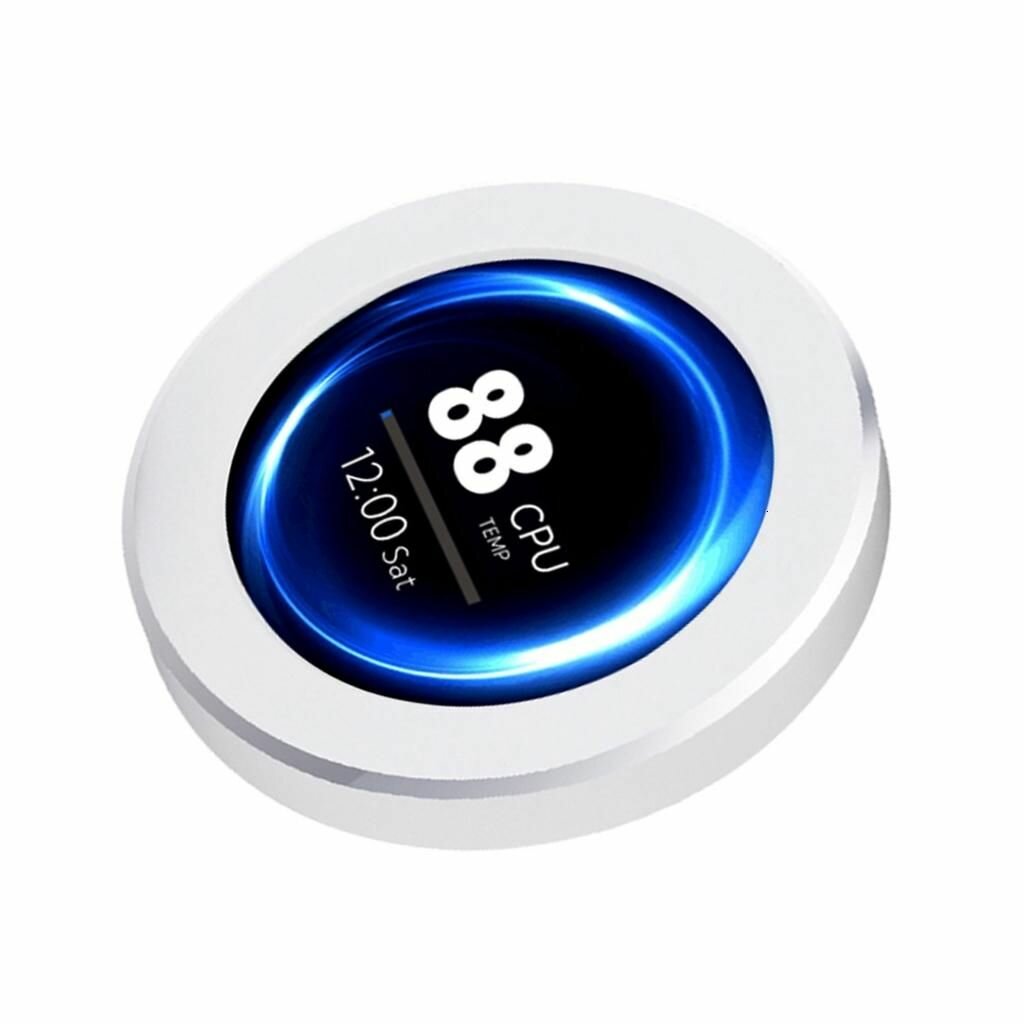 IPS-экран 480x480 для анализа музыкального спектра, Белый