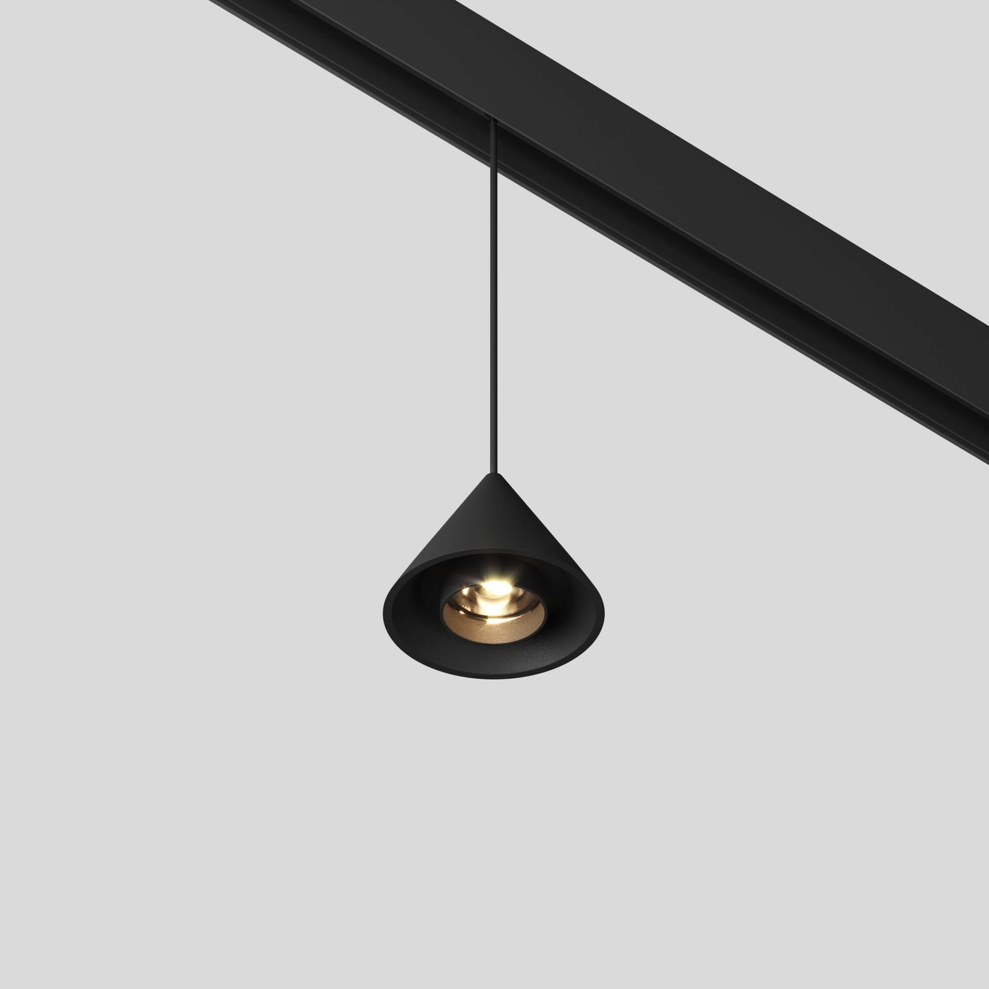 Магнитный светильник ShopLEDs Магнитный светильник Atlas JETI 7W 24° Black (дневной белый 4000K)