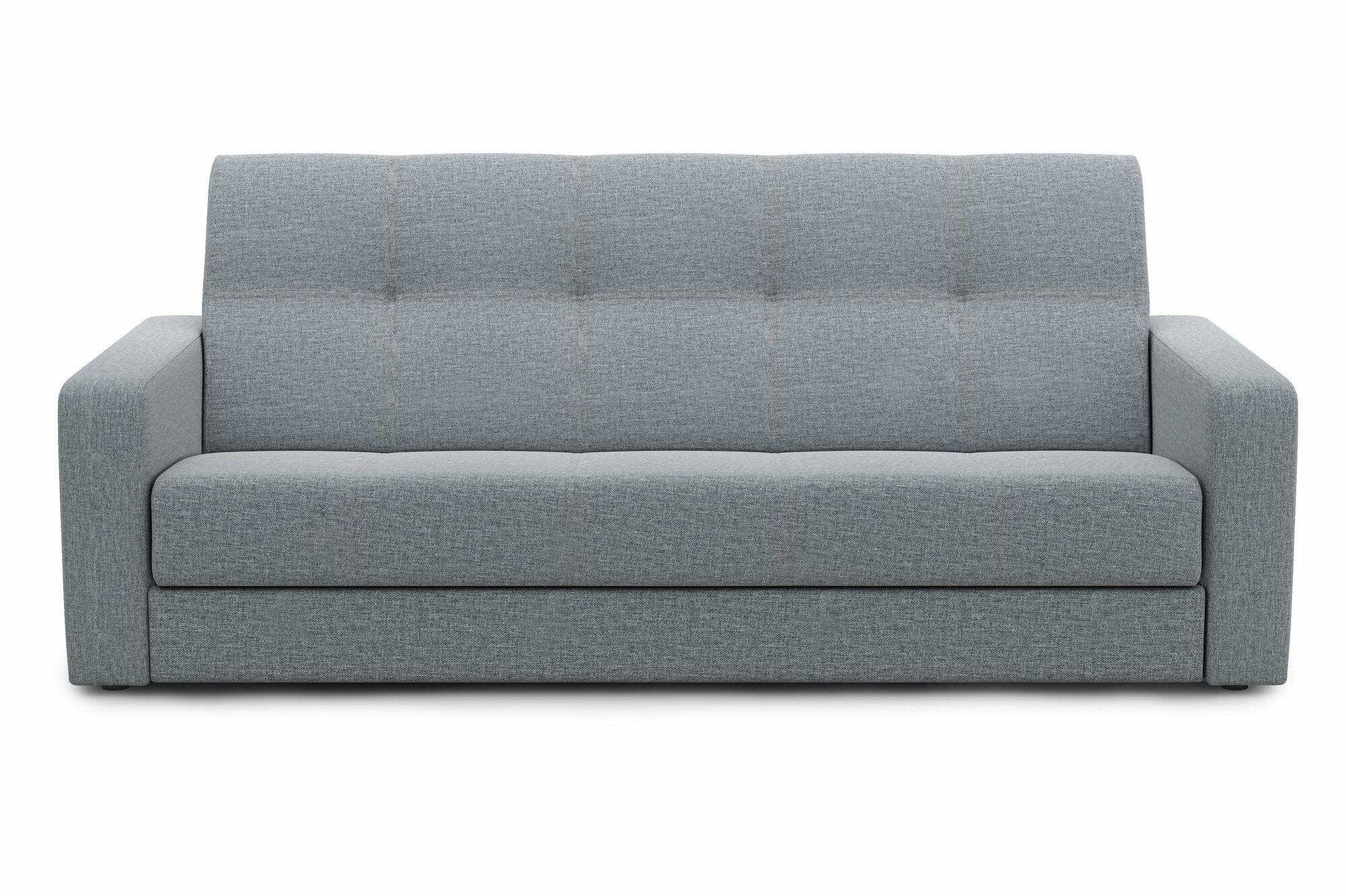 Sofos Прямой диван-кровать Твист с ящиком для хранения, механизм-книжка, 225х104х96см, Savana plus mouse