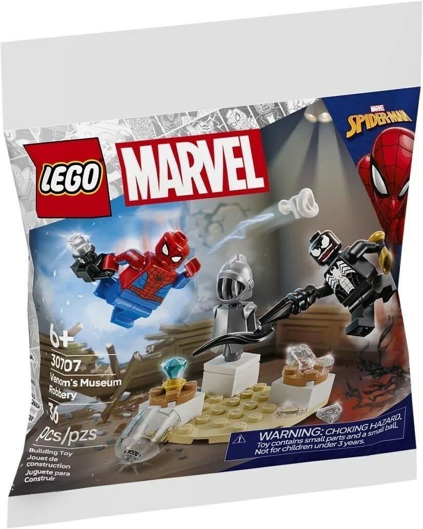 Конструктор LEGO Marvel Super Heroes 30707 Ограбление музея Венома