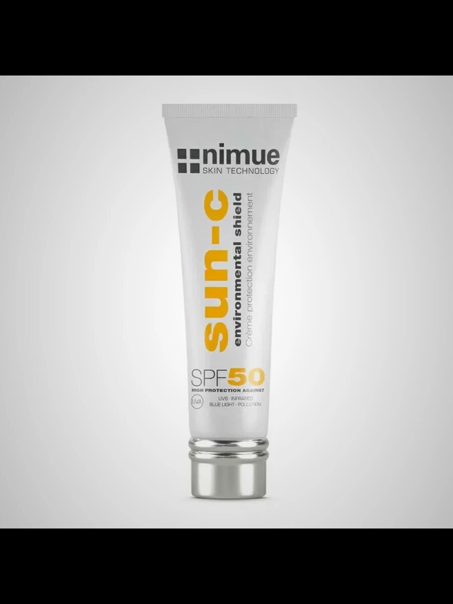 NIMUE Sun-C Environmental SPF Shield 50, Солнцезащитный крем Sun-C Environmental Shield SPF 50 50 мл