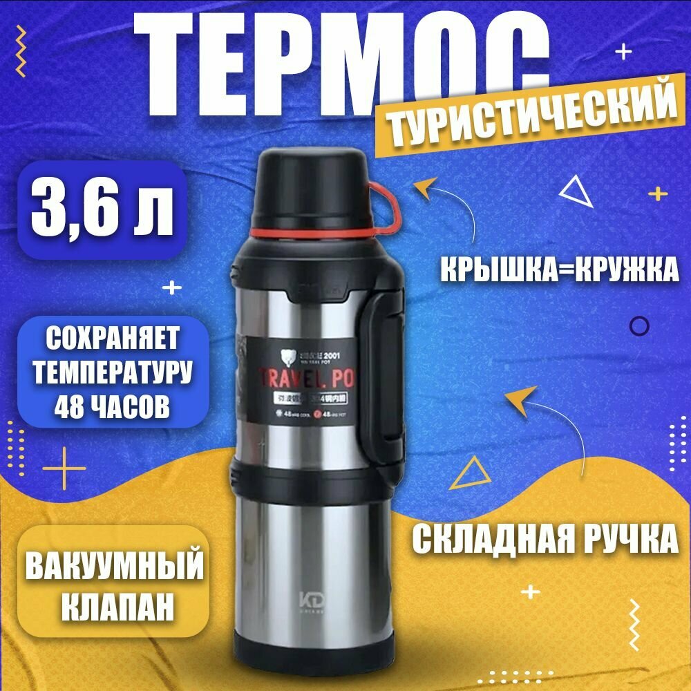 Термос для чая 3,6 л