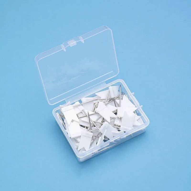 Флажковые Кнопки 100/50 шт в Органайзере