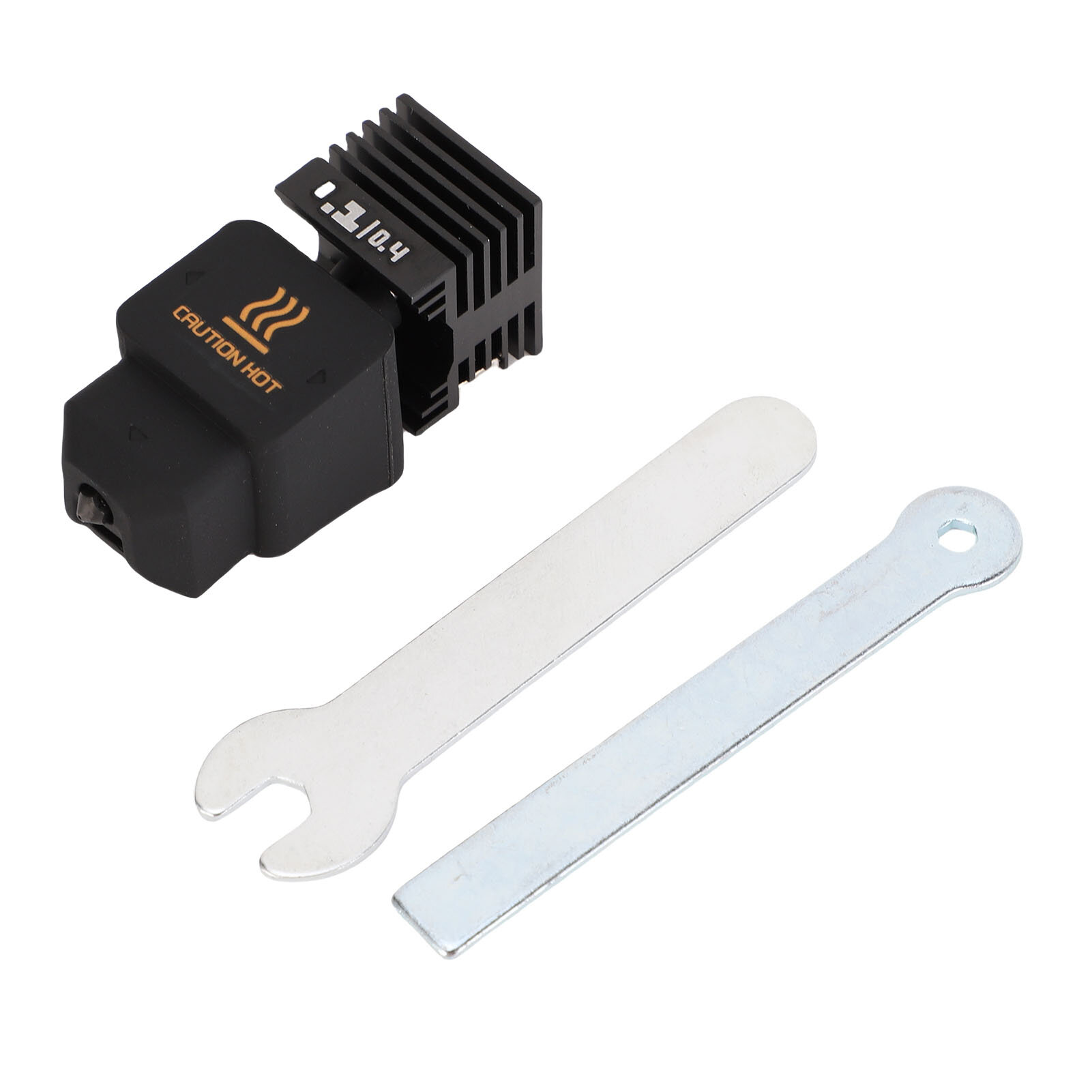 Комплект хотэнда для 3D-принтера Bamboo Lab H2D Combo/A1/A1 Mini: экструдер, хотэнд с соплом из закаленной стали, сменная силиконовая втулка для печатающей головки 0,4 мм.