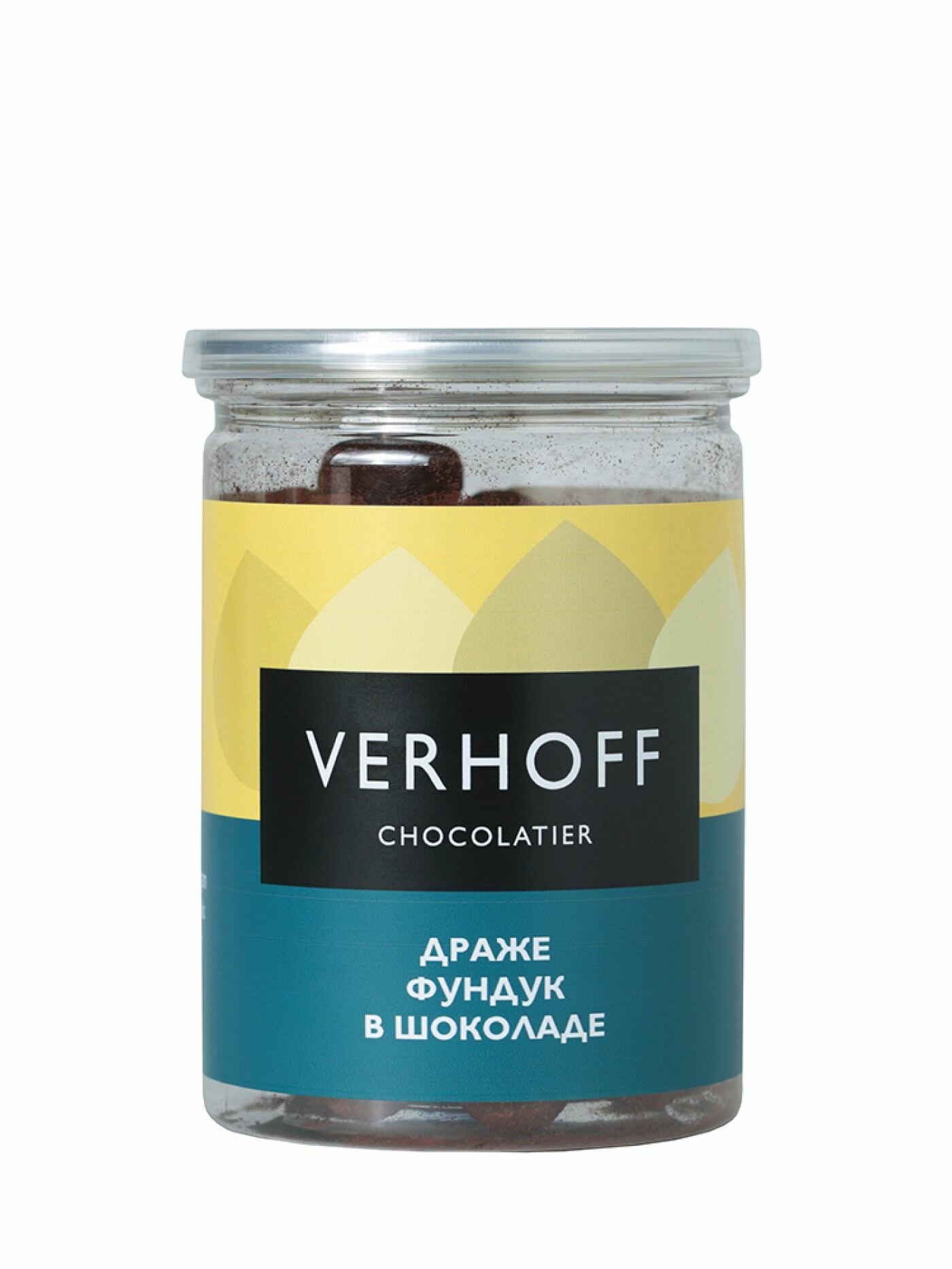 Драже VERHOFF фундук в шоколаде, 130г