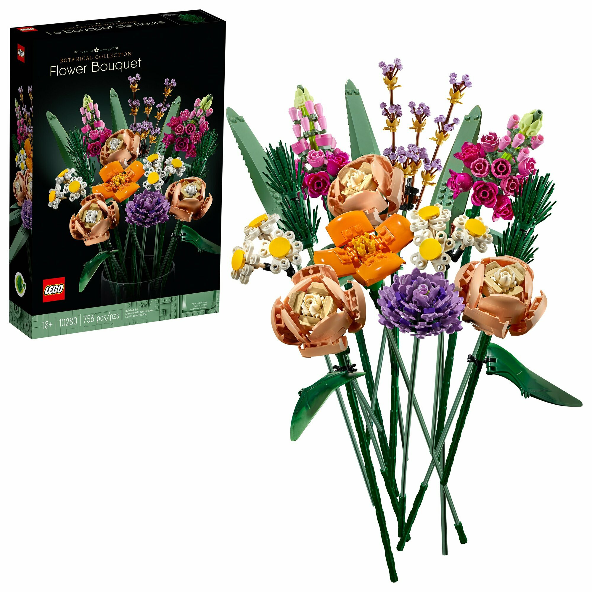 Конструктор LEGO Botanical Collection 10280 Букет цветов, 756 дет.